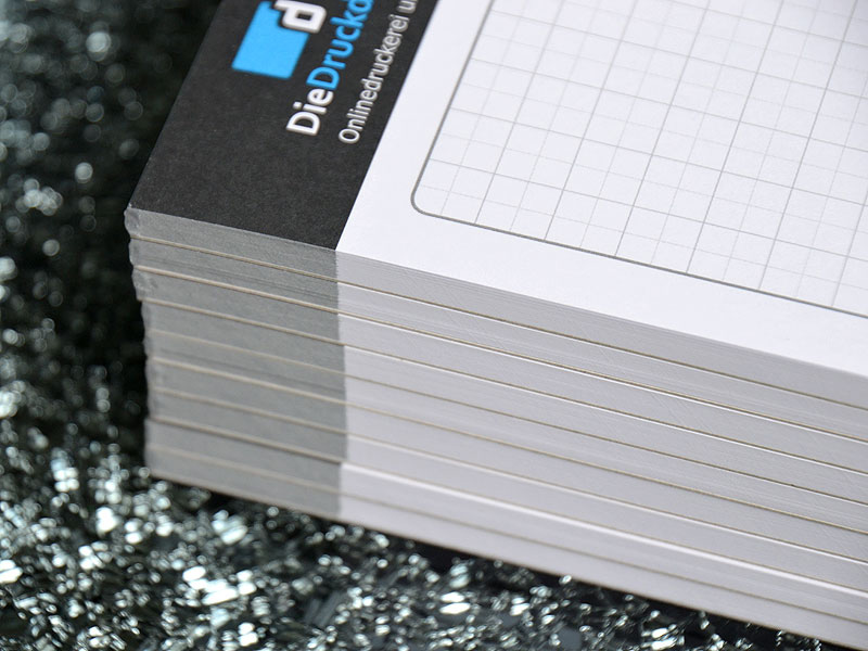 Notizblock mit Leimbindung | drucken - schnell & günstig